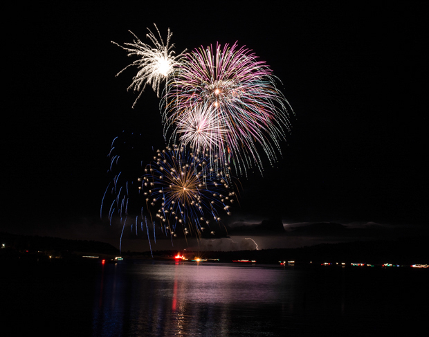 閃電 與 煙火 炫麗共舞，美國 國慶 珍貴影像 | DIGIPHOTO